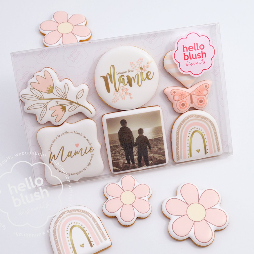 Coffrets, Pochettes et box | Hello Blush Biscuits