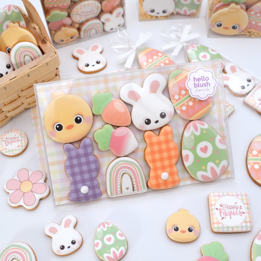Coffrets, Pochettes et box | Hello Blush Biscuits