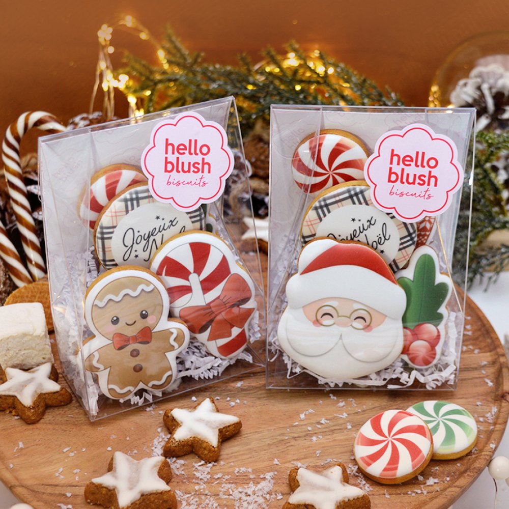 Collection de biscuits de Noël | Hello Blush Biscuits