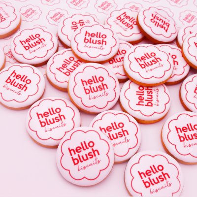 Produits personnalisables | Hello Blush Biscuits